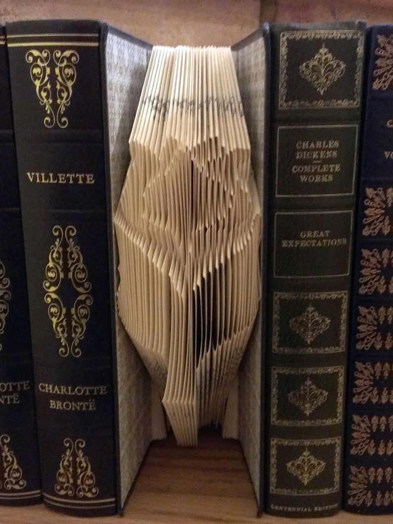Book Folding Pattern: TULIP Design (including Instructions) – DIY Gift ...