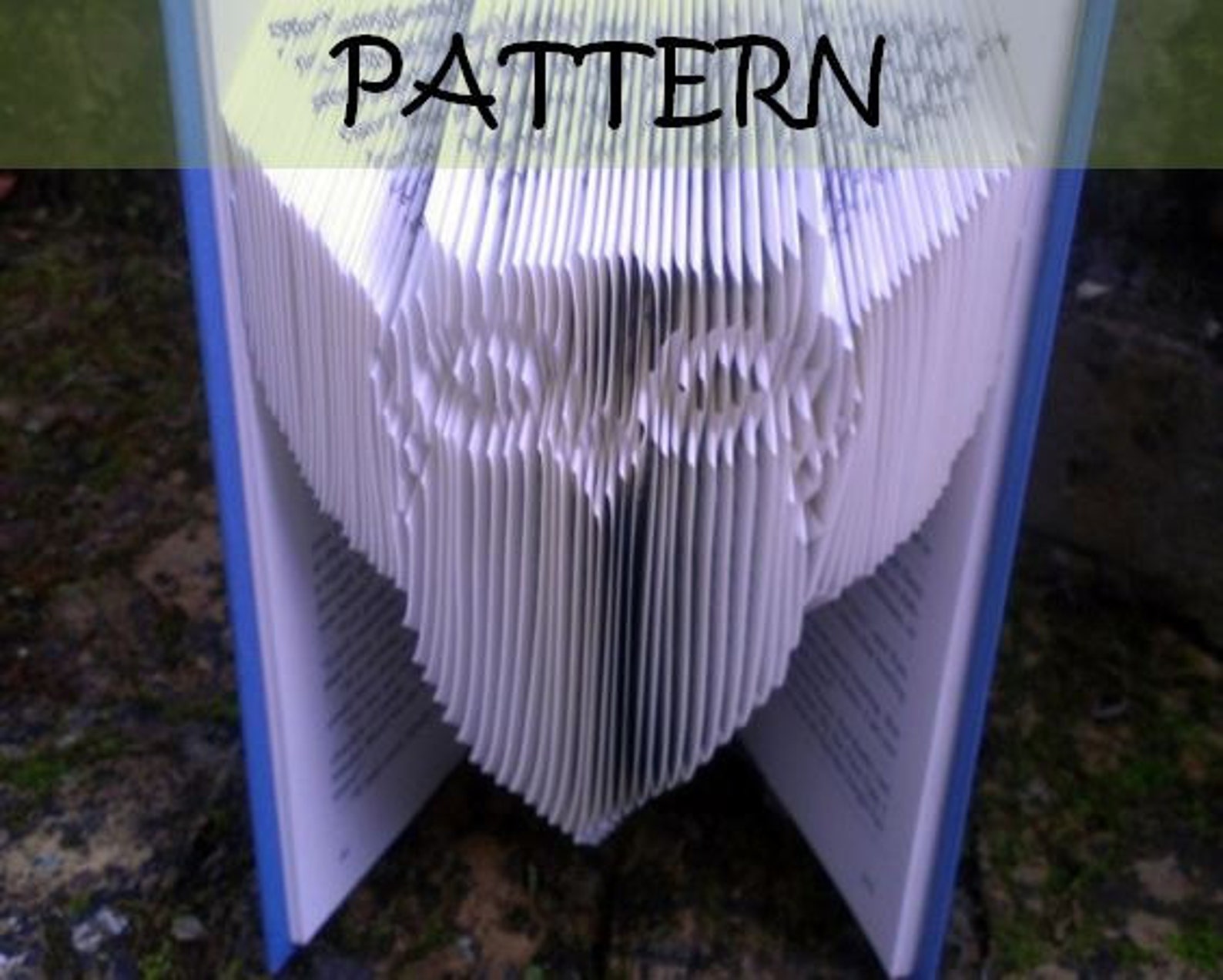 Book Folding Pattern: OWL Design (including Instructions) – DIY Gift ...