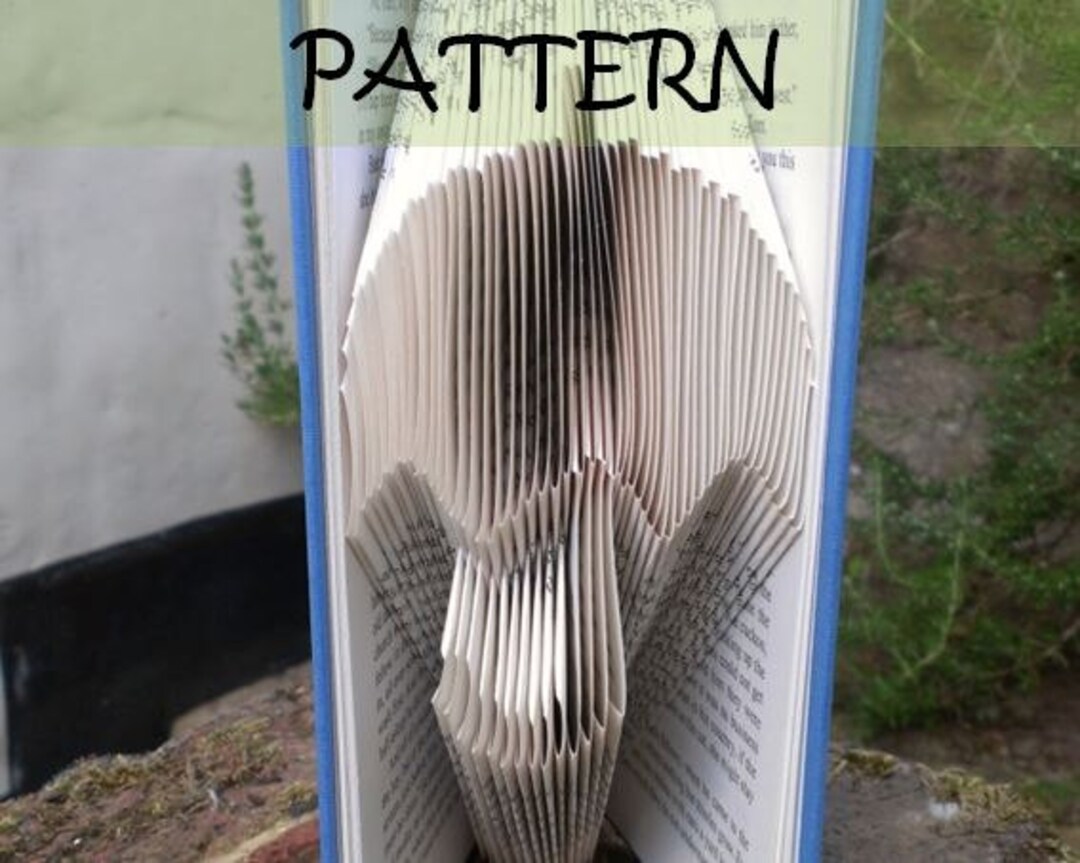 Book Folding Pattern: UMBRELLA Design including Instructions DIY Gift ...
