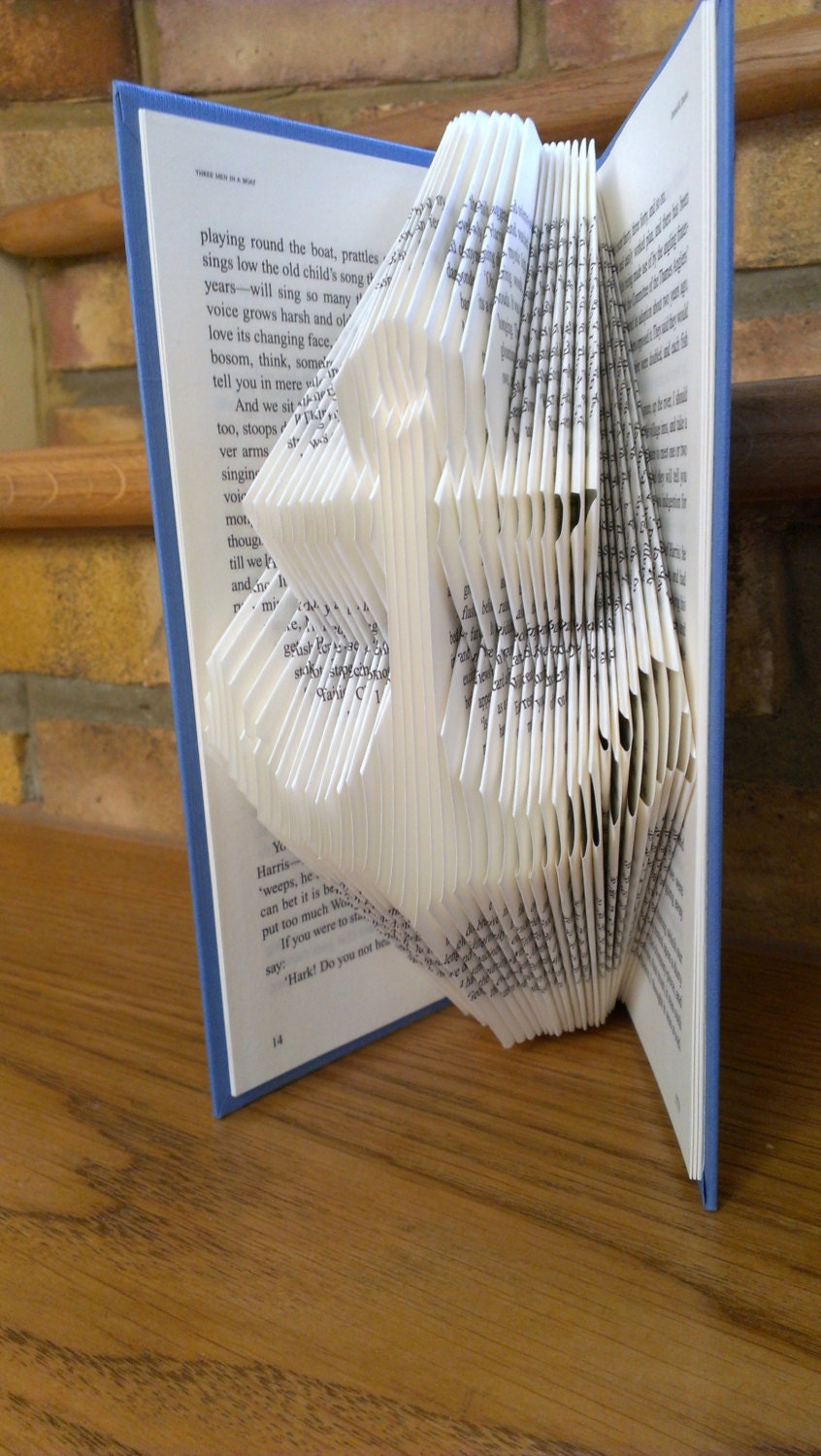 Book Folding Pattern: ANCHOR Design including Instructions - Etsy