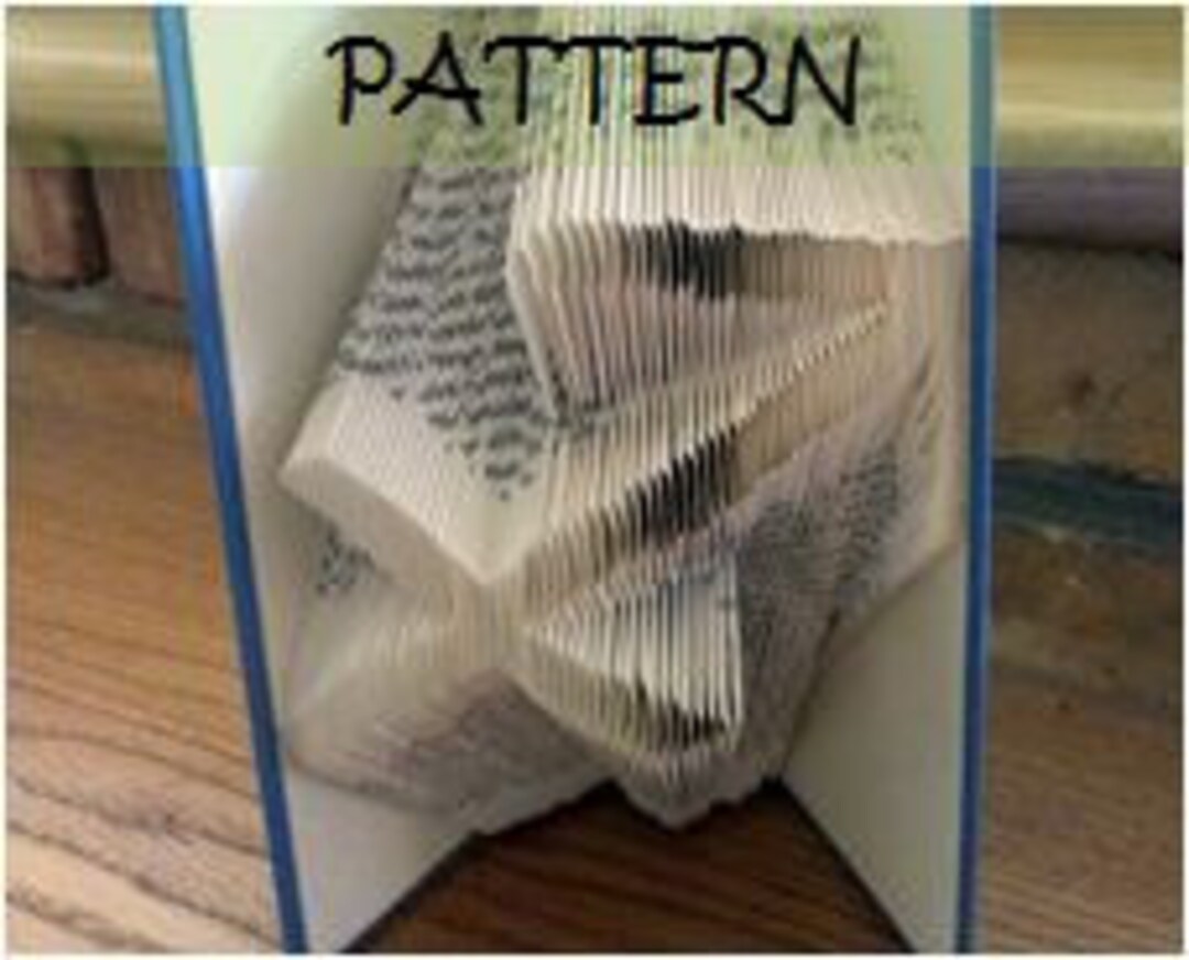 Book Folding Pattern: SAGITTARIUS Design (including Instructions) – DIY ...