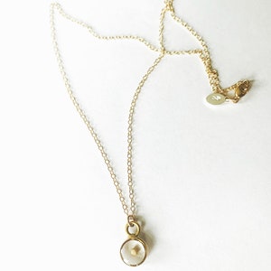 Round FAITH as a Mustard Seed Necklace. Small, Dainty Rectangle- Faith ...