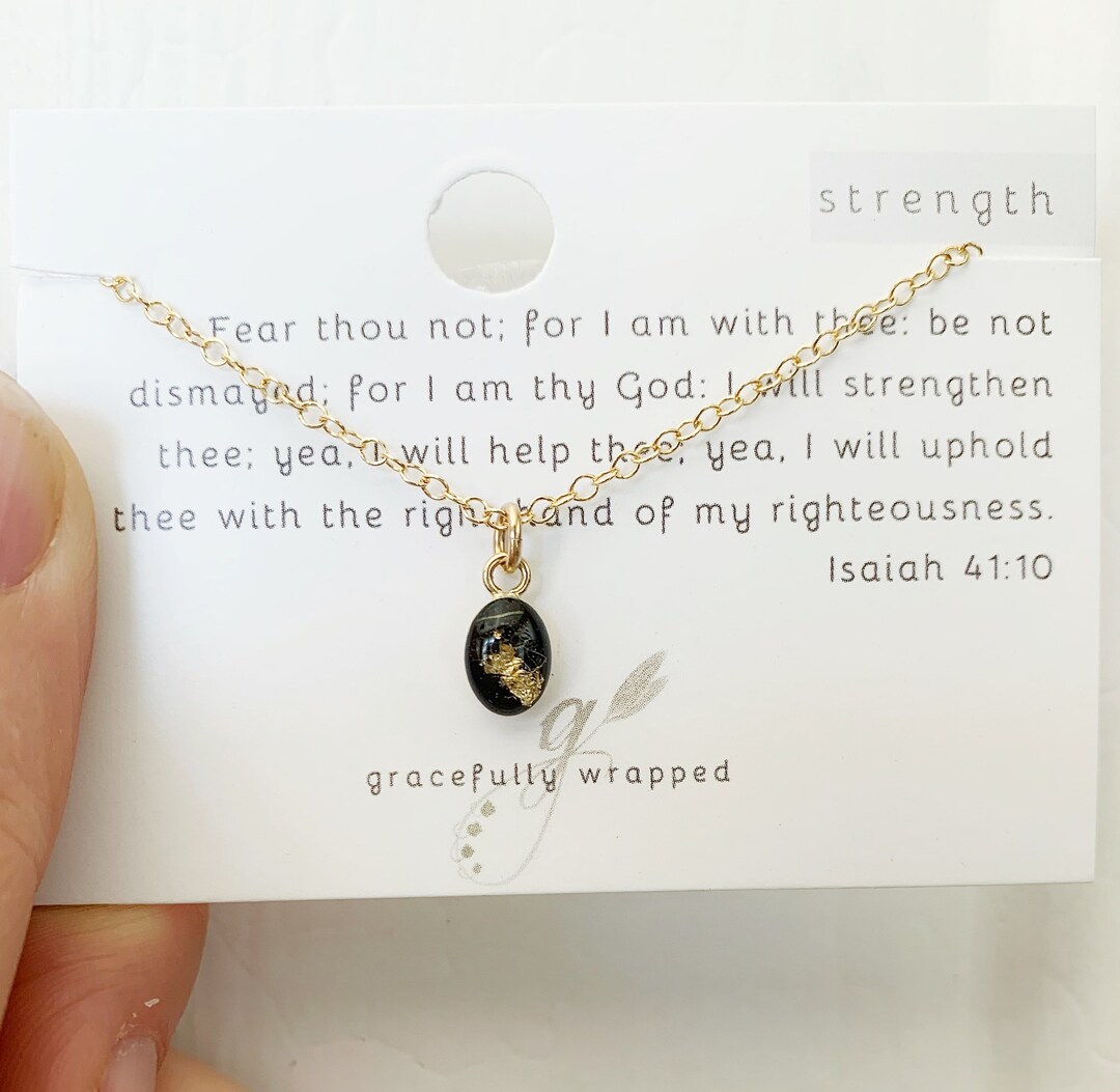 Armor of God Dainty Necklace - Gold Filled - Floral and Gold - Magnolia ...