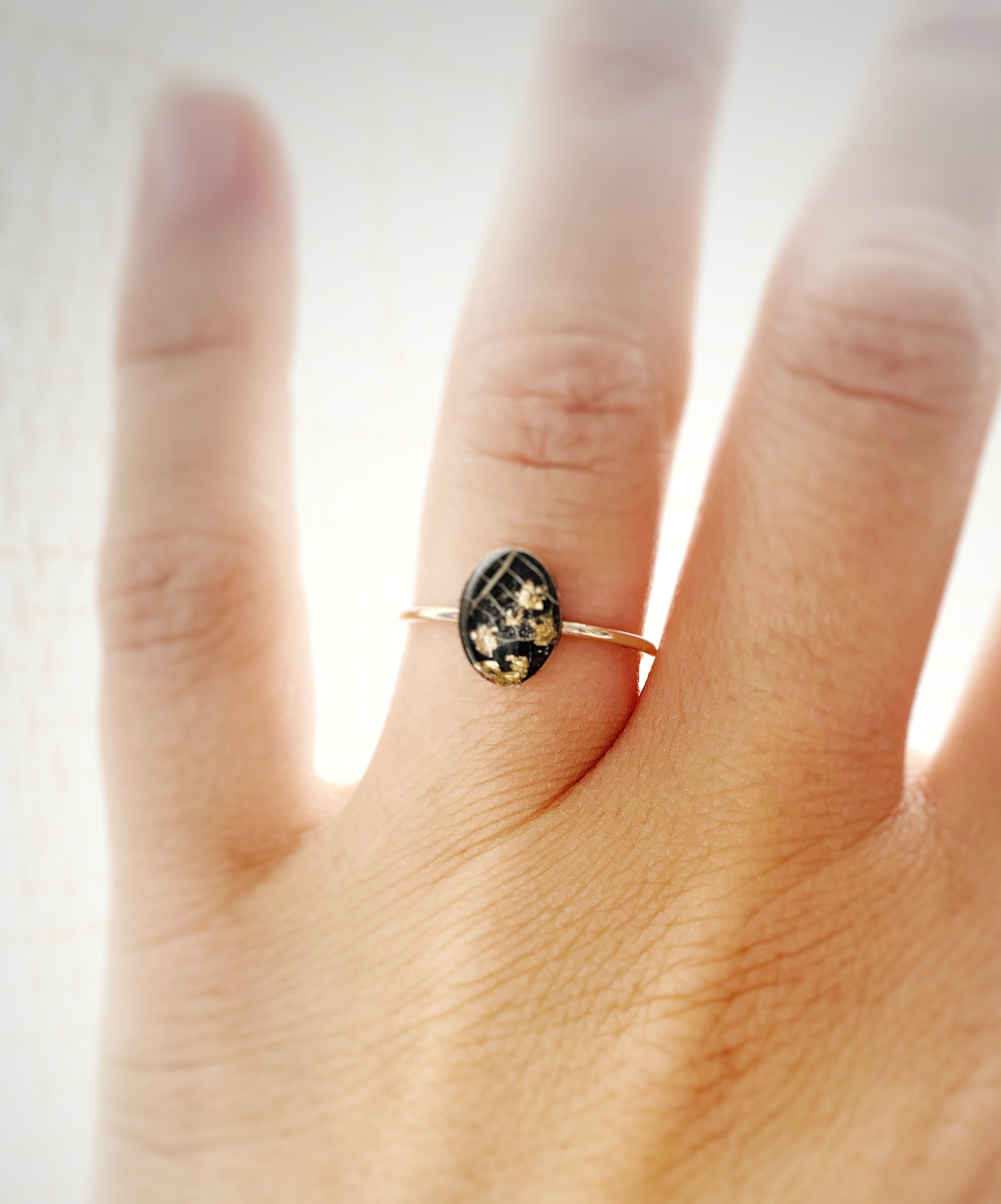 Armor of God Ring Gold Filled Ring Floral and Gold - Etsy