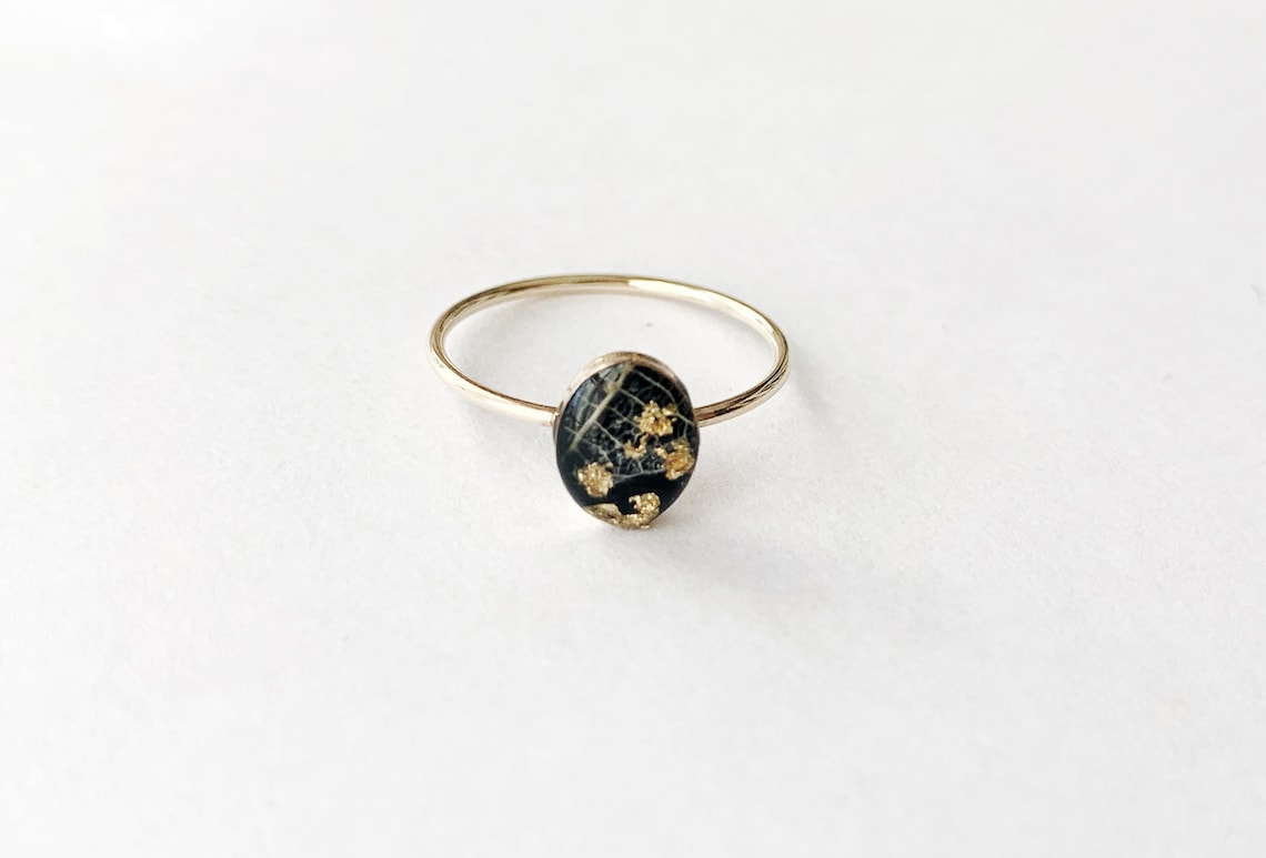 Armor of God Ring Gold Filled Ring Floral and Gold - Etsy