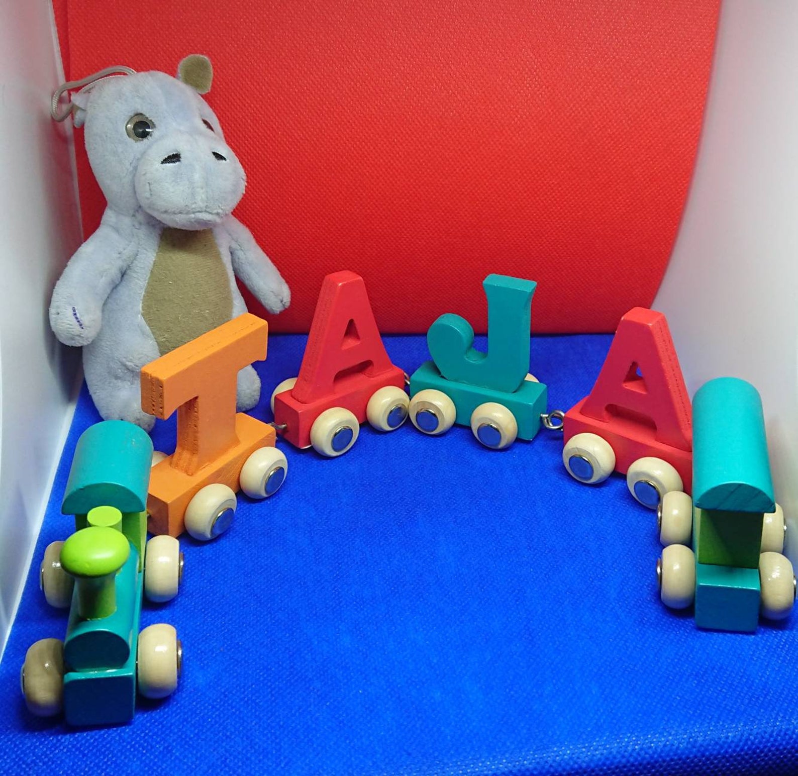 Wood Train Signature Letter Train New - Etsy