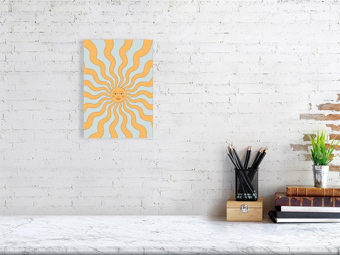 Sunshine Boho Poster - Etsy