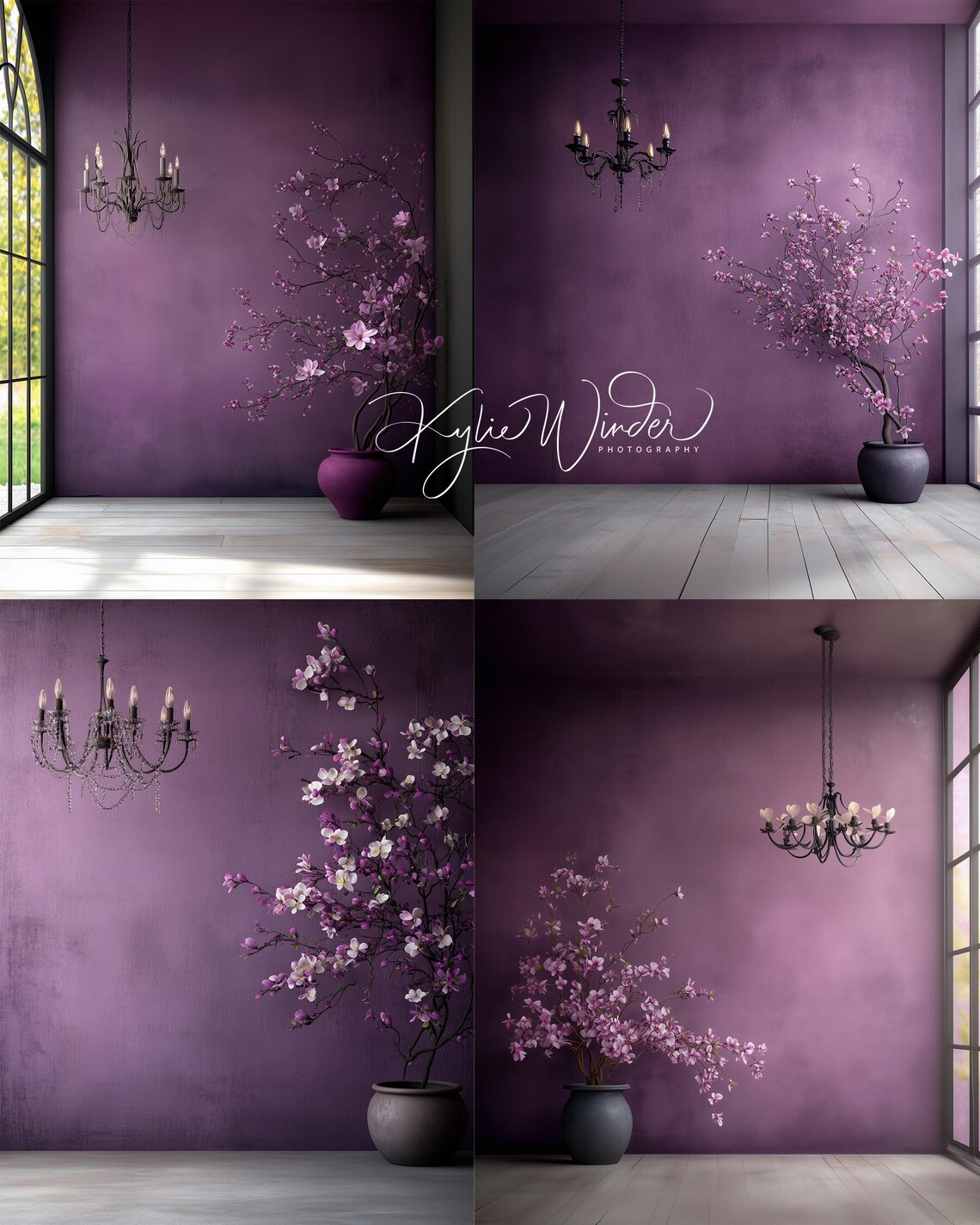 Lavender Portrait Backdrop: Fine Art Digital Texture (PNG) - Etsy
