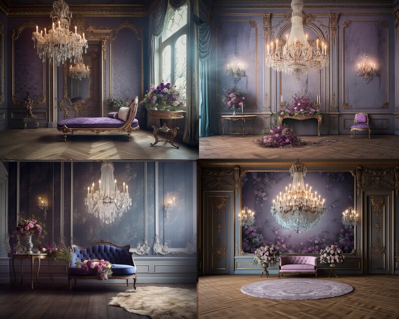 30 Digital Backdrops Portrait Backdrop Beautiful Room - Etsy