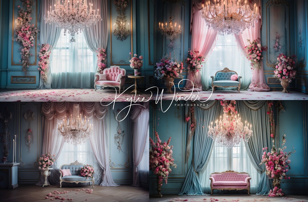38 Digital Backdrops, Portrait Backdrop, Beautiful Room Digital ...