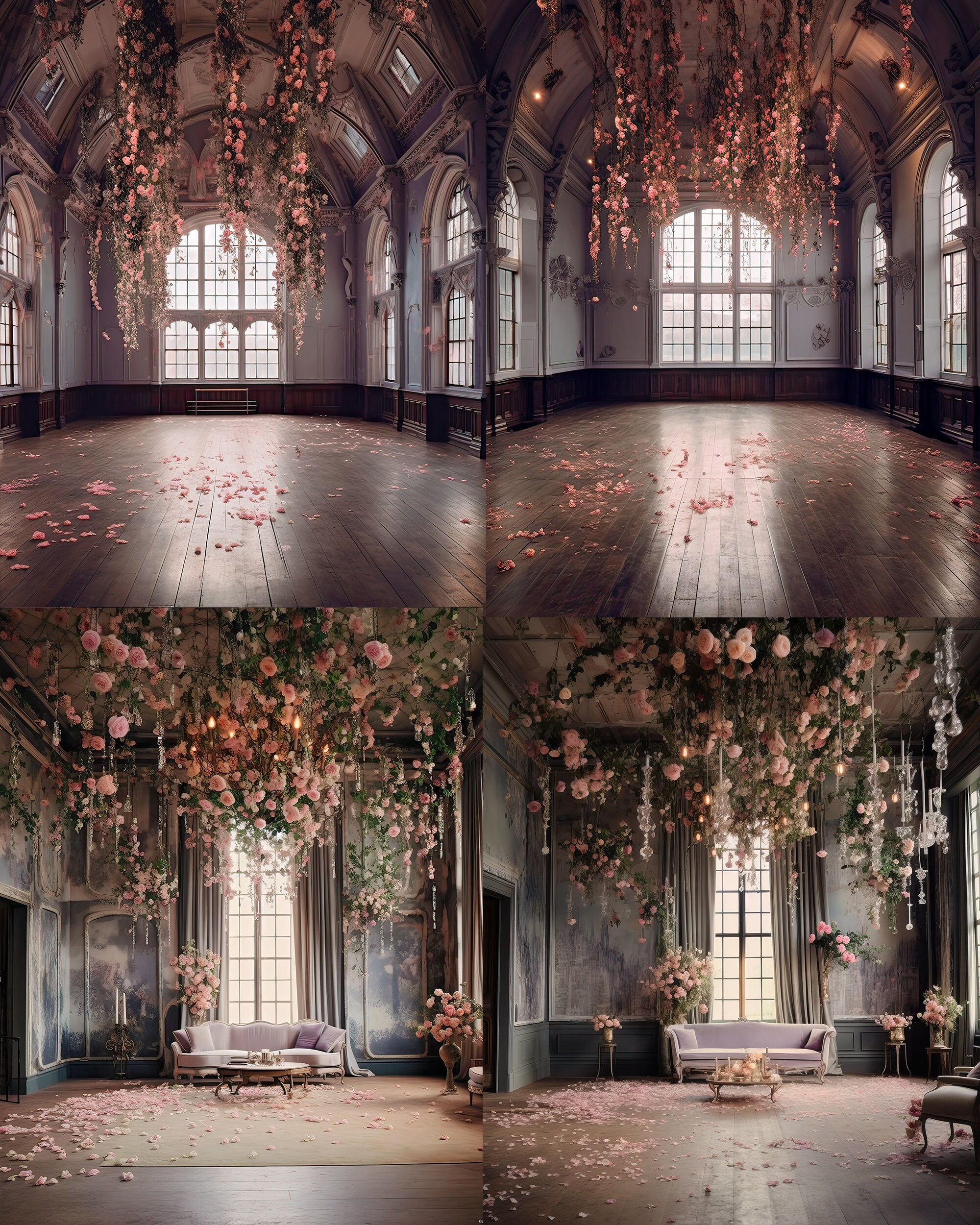 Digital Backdrop, Photography, Digital Overlay, Digital Floral, Fine Art Texture, Photography ...