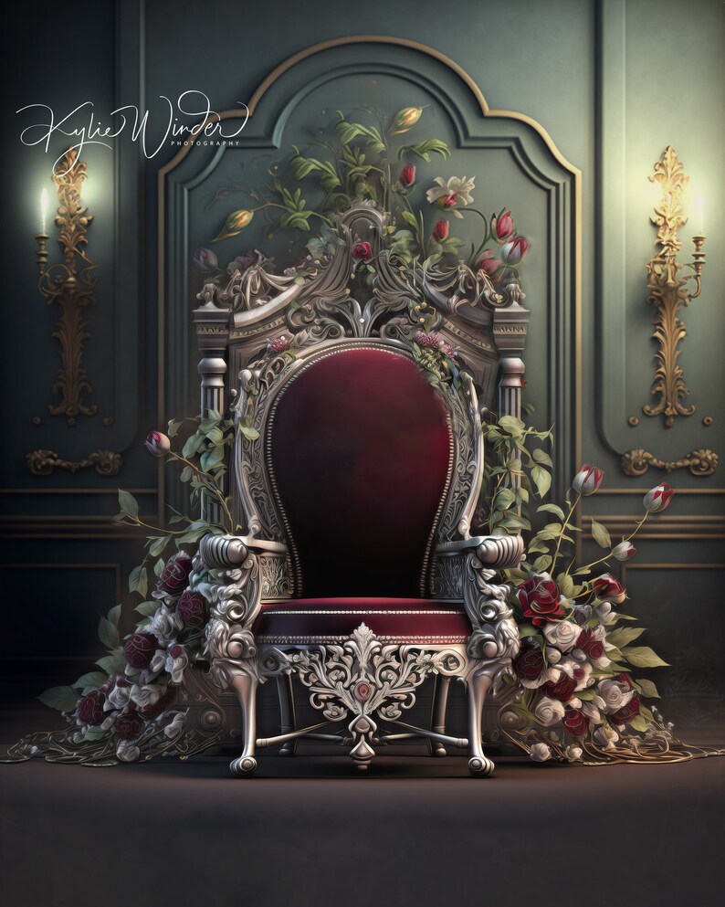 10 Digital Backdrop Thrones, Photography Backdrop, Digital Throne ...