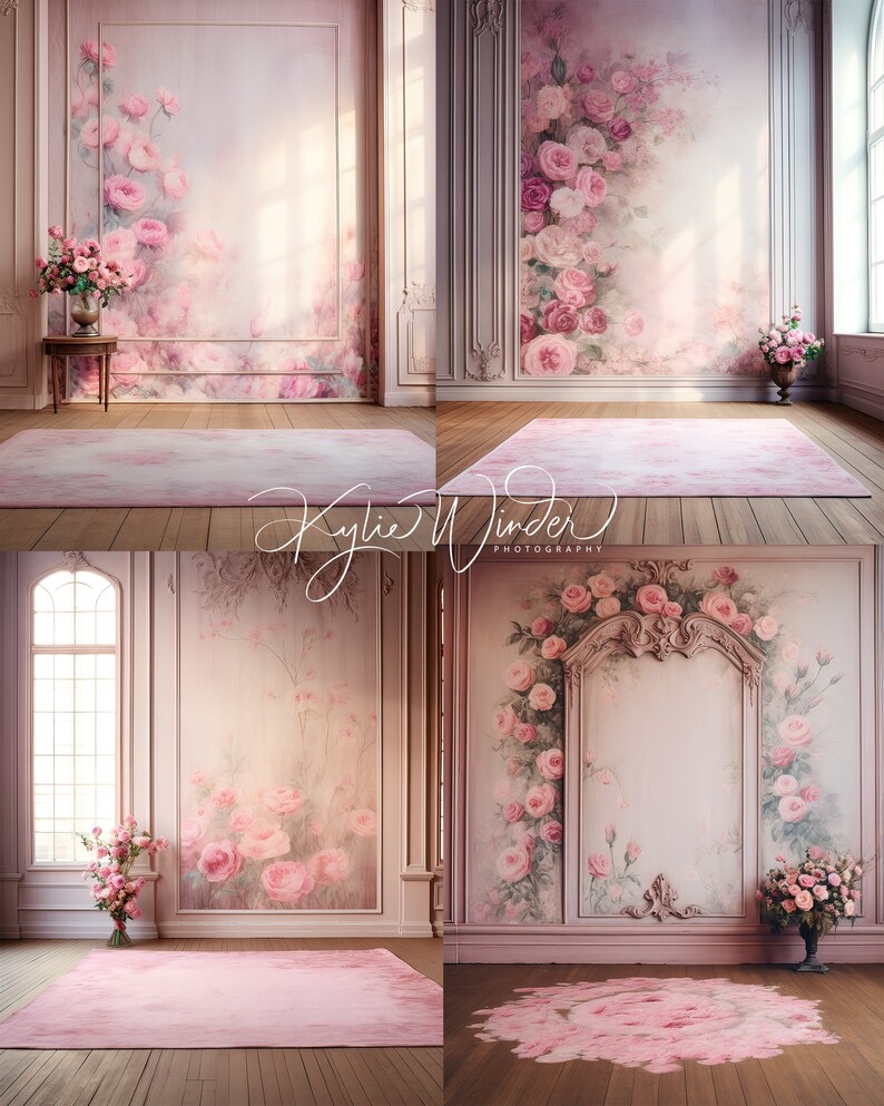 37 Digital Backdrops, Portrait Backdrop, Beautiful Room Digital ...