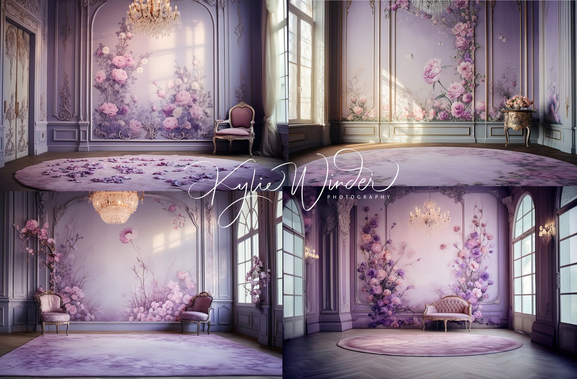 40 Digital Backdrops, Portrait Backdrop, Beautiful Room Digital ...