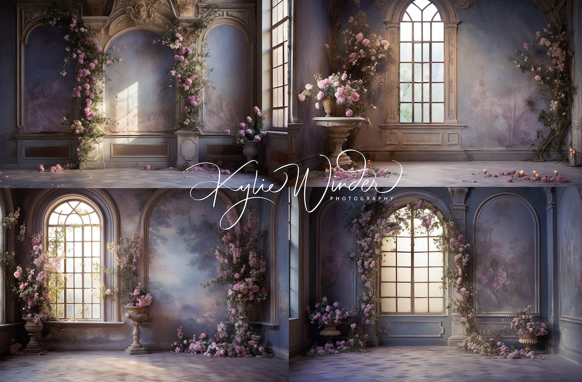 39 Digital Backdrops, Portrait Backdrop, Beautiful Room Digital ...