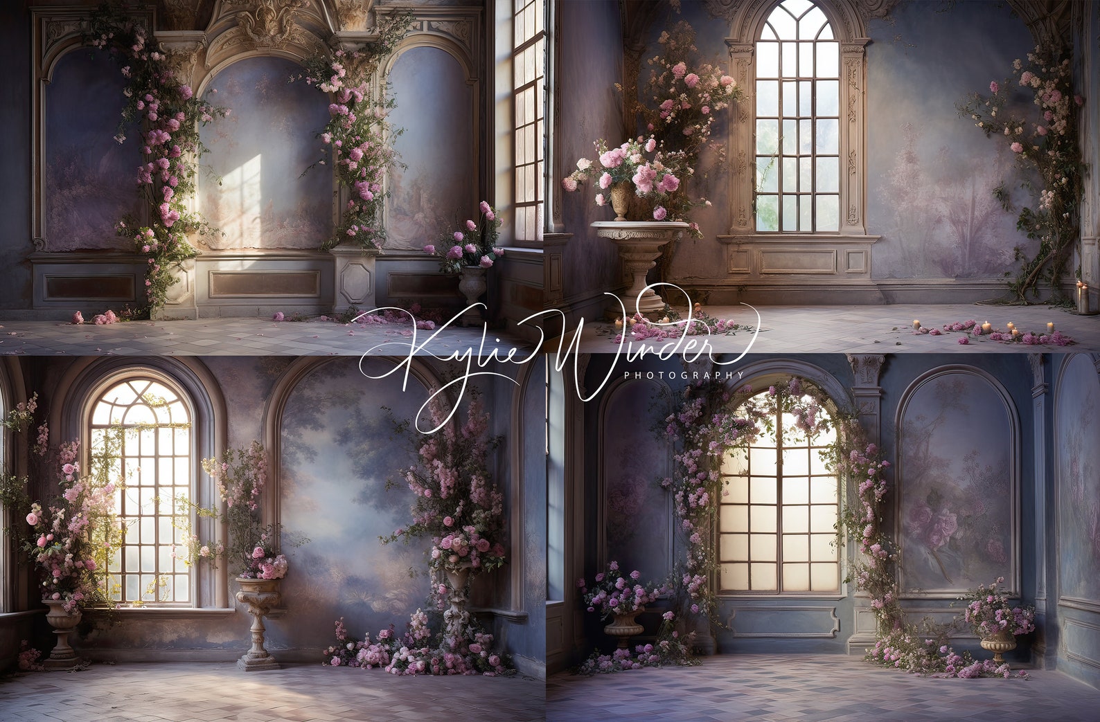 39 Digital Backdrops, Portrait Backdrop, Beautiful Room Digital ...