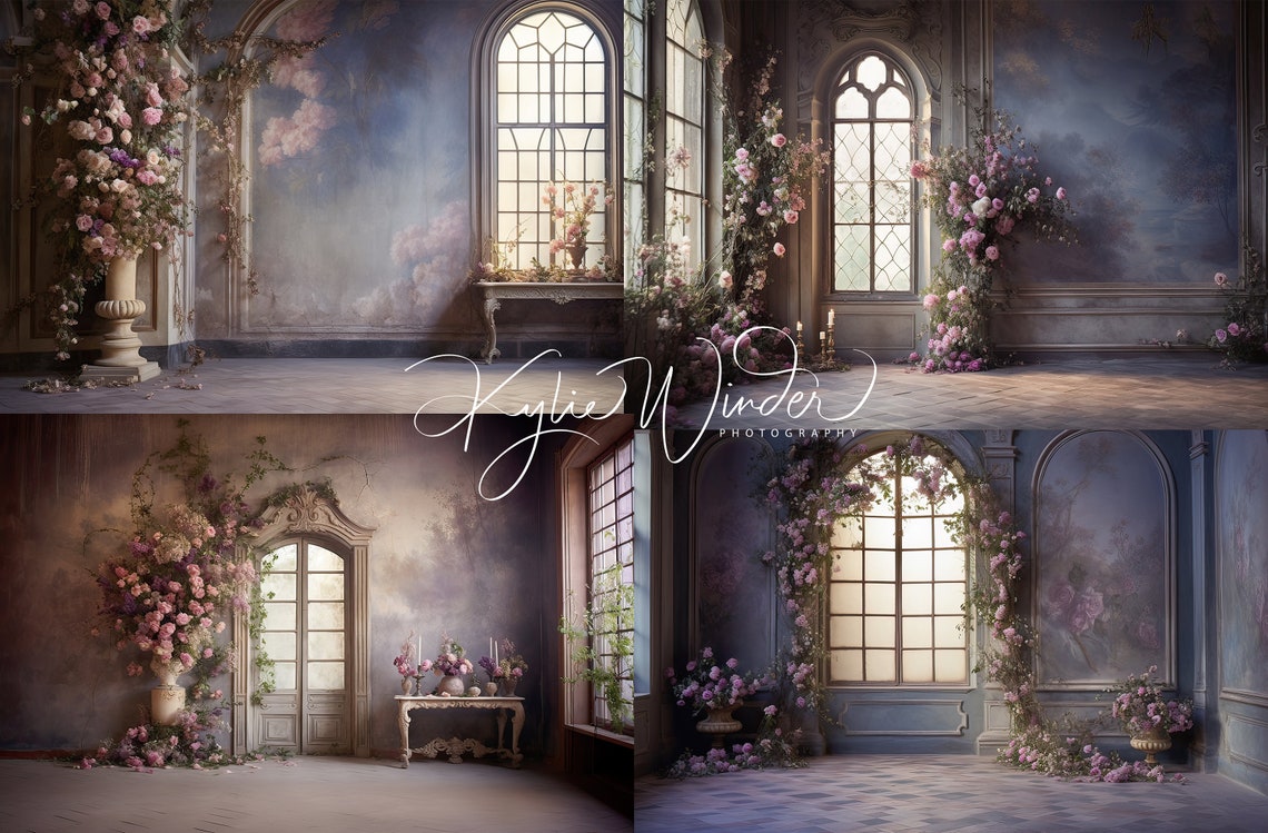 39 Digital Backdrops, Portrait Backdrop, Beautiful Room Digital ...