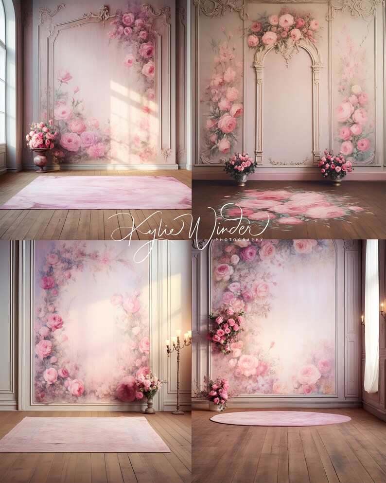 37 Digital Backdrops, Portrait Backdrop, Beautiful Room Digital ...