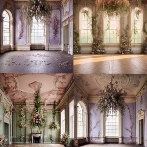 36 Digital Backdrops, Portrait Backdrop, Beautiful Room Backdrop ...