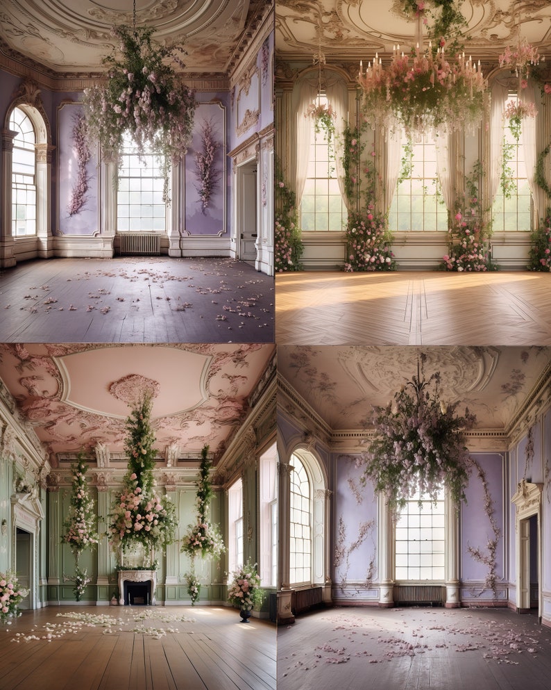 36 Digital Backdrops Portrait Backdrop Beautiful Room - Etsy