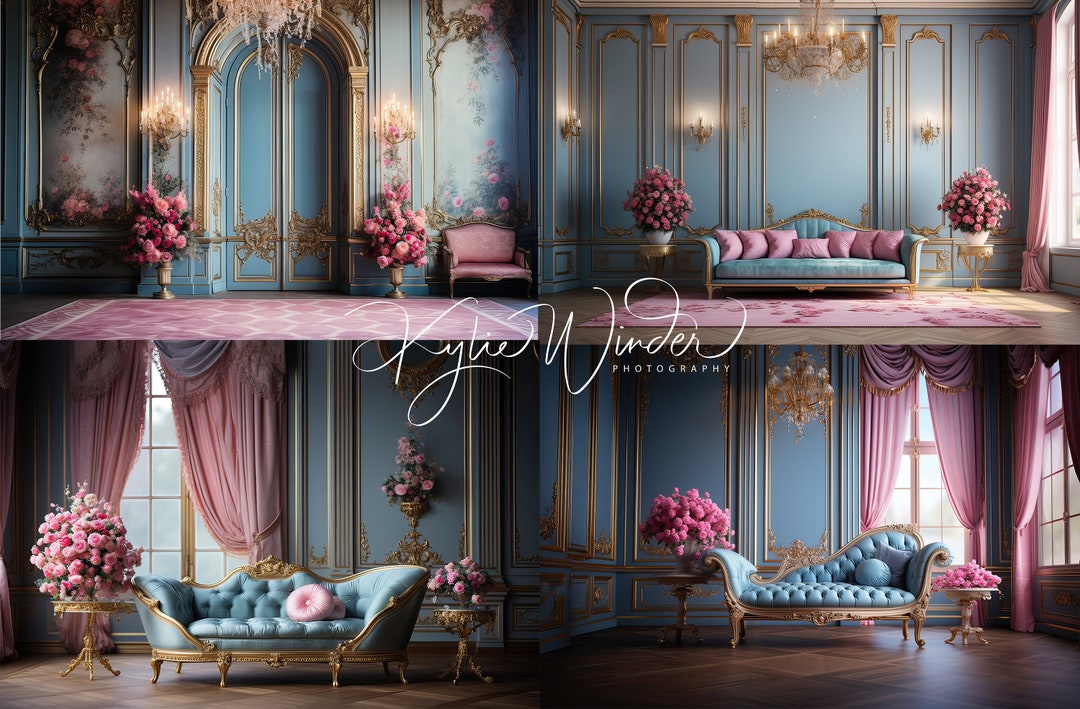 37 Digital Backdrops, Portrait Backdrop, Beautiful Room Digital ...