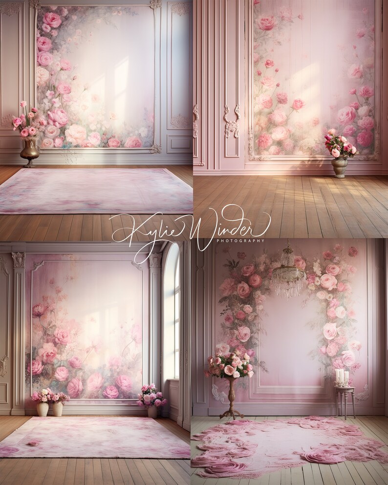 37 Digital Backdrops, Portrait Backdrop, Beautiful Room Digital ...