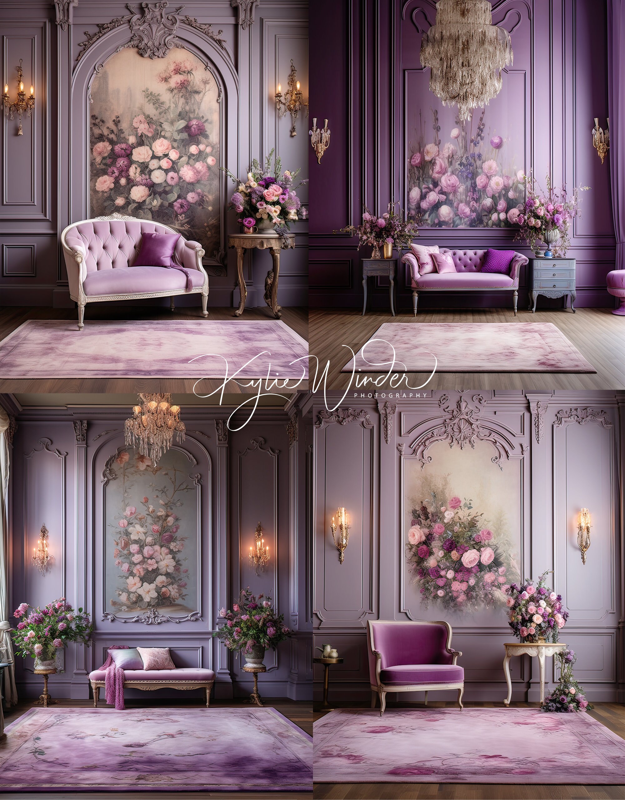 Digital Backdrop Portrait Backdrop Beautiful Room Digital - Etsy