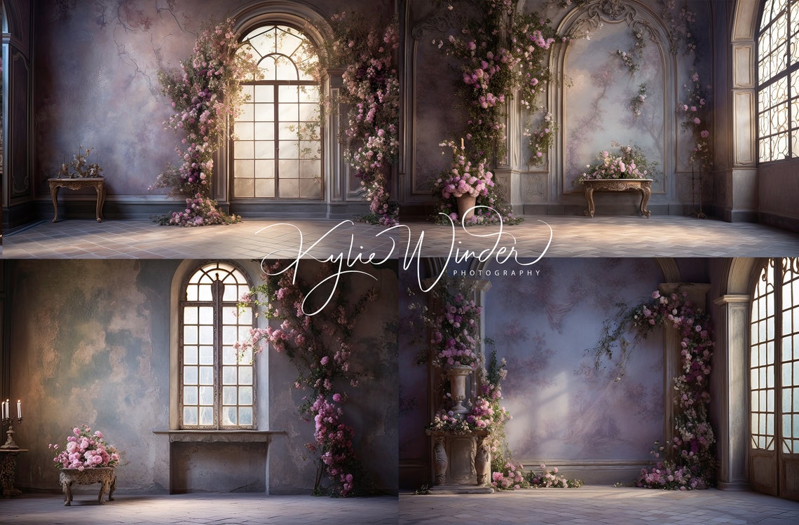 39 Digital Backdrops, Portrait Backdrop, Beautiful Room Digital ...
