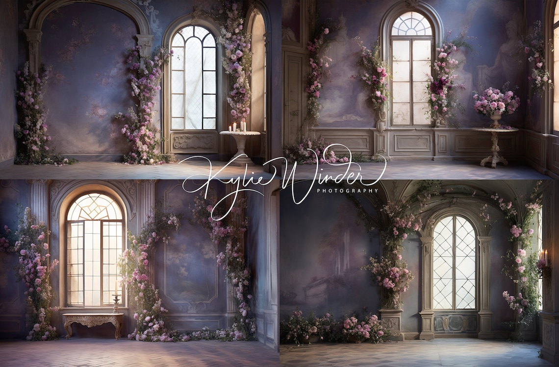 39 Digital Backdrops, Portrait Backdrop, Beautiful Room Digital ...