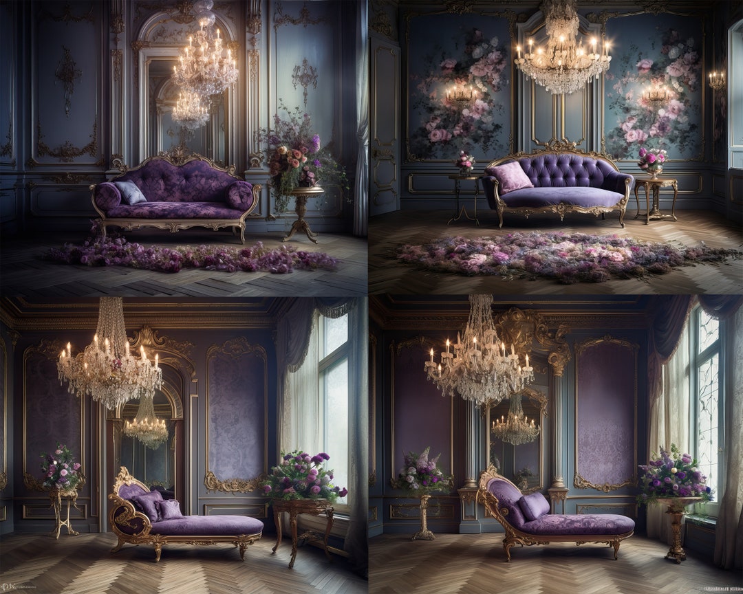 26 Digital Backdrops, Portrait Backdrop, Beautiful Room Backdrop ...