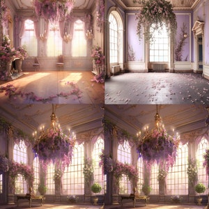 36 Digital Backdrops, Portrait Backdrop, Beautiful Room Backdrop ...