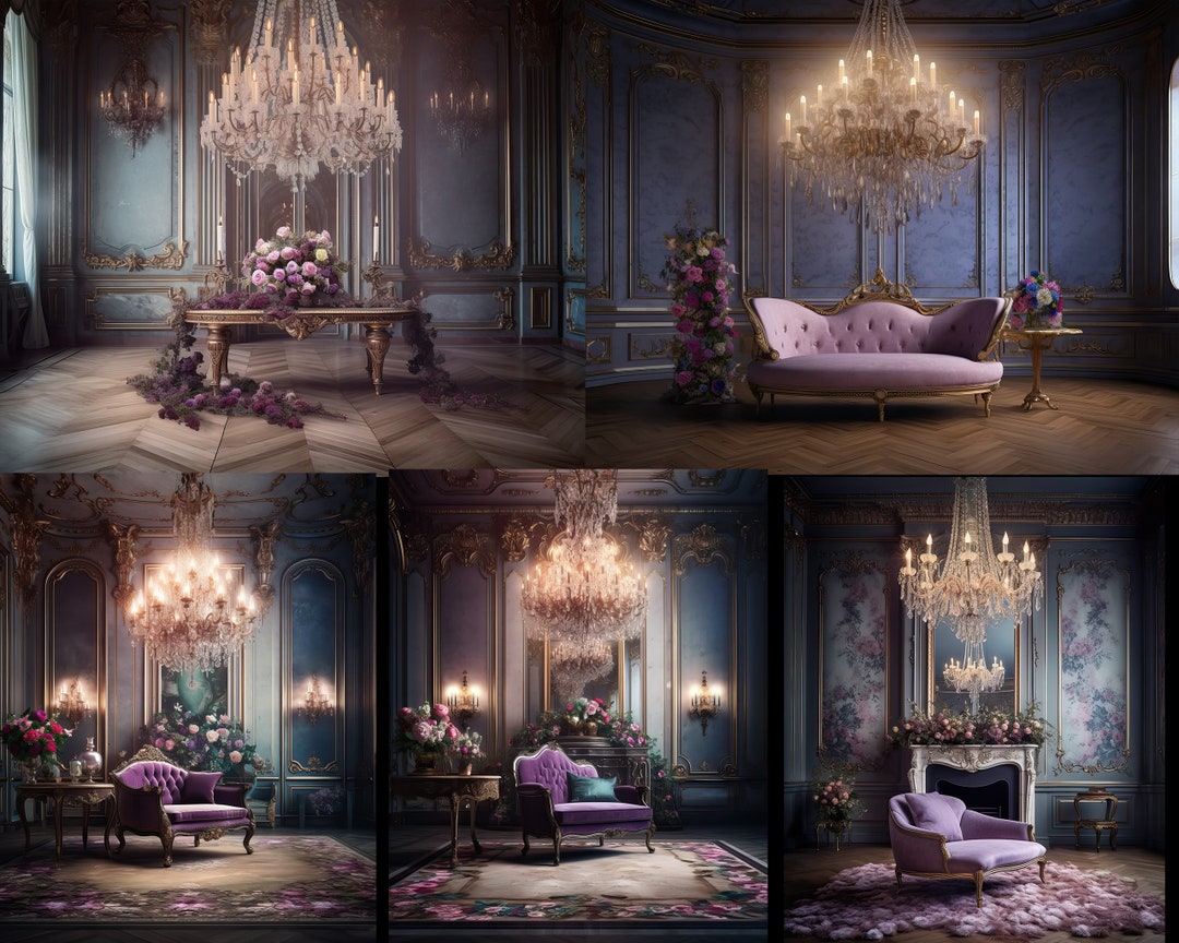 30 Digital Backdrops, Portrait Backdrop, Beautiful Room Backdrop ...