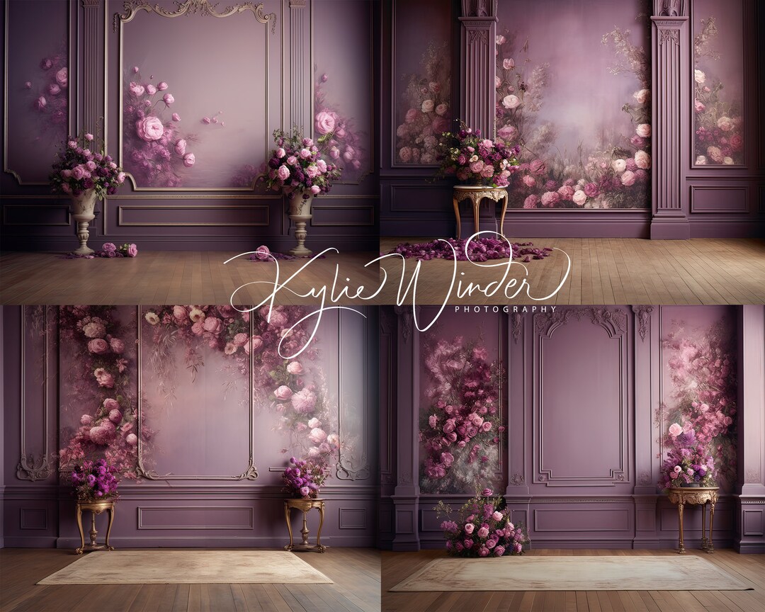 30 Digital Backdrops, Portrait Backdrop, Beautiful Room Digital ...