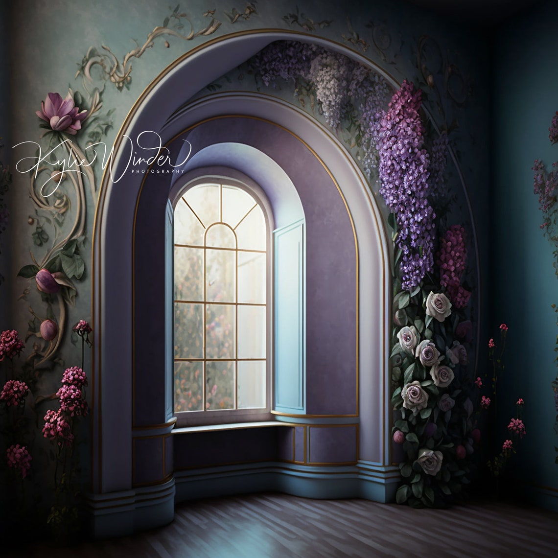 Digital Backdrop, Floral, Indoor, Studio Style, High Resolution ...