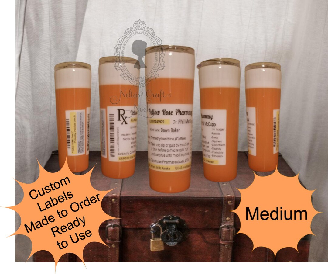 Printable Custom Medium RX Label Custom Label - Etsy