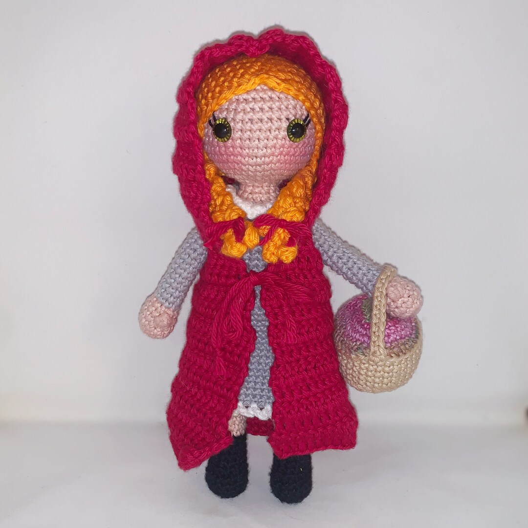 Red Riding Hood - Amigurumi Crochet Doll Pattern - Etsy
