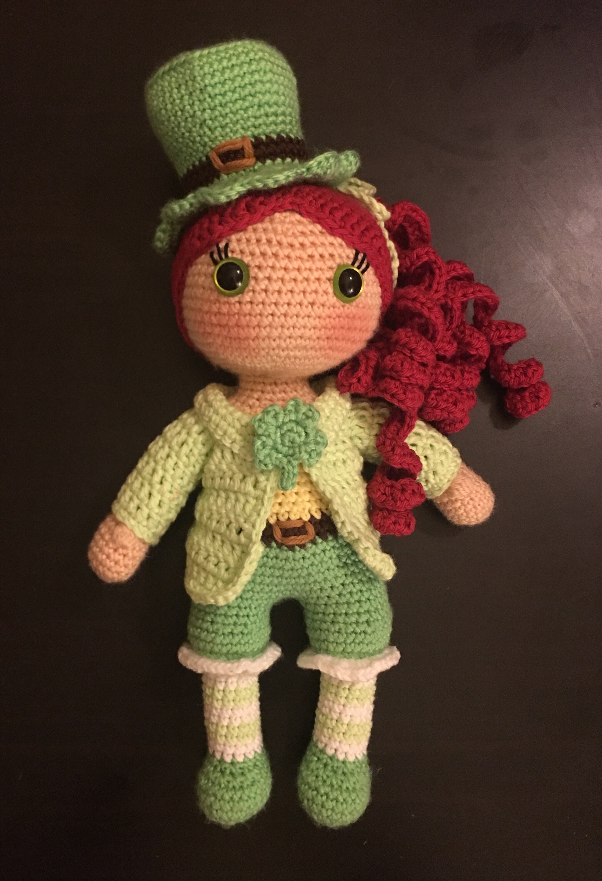 Patty Doll St. Patrick's Day Doll - Amigurumi Crochet Doll Pattern - Etsy