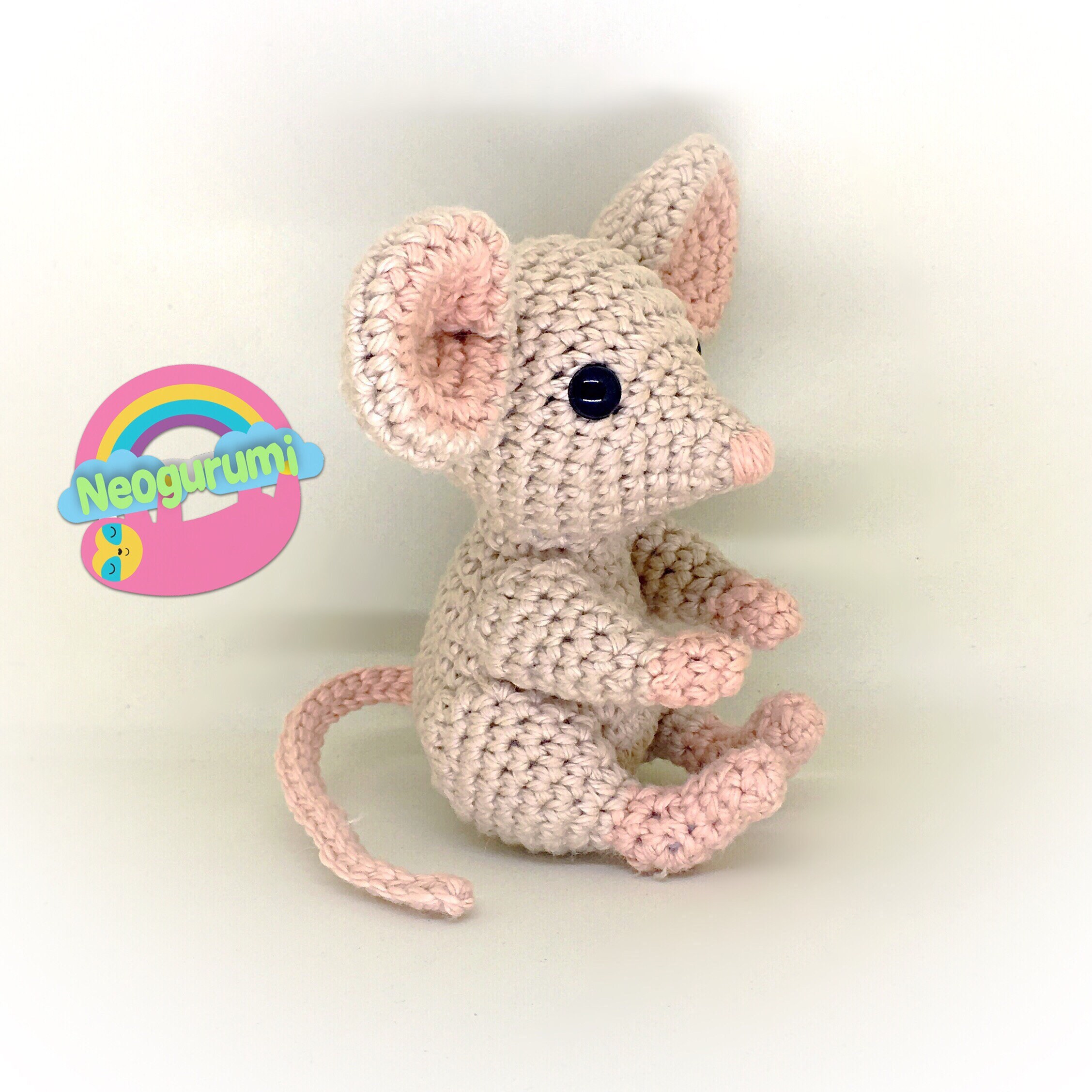 Milo the Mouse Amigurumi Crochet Doll Pattern | Etsy