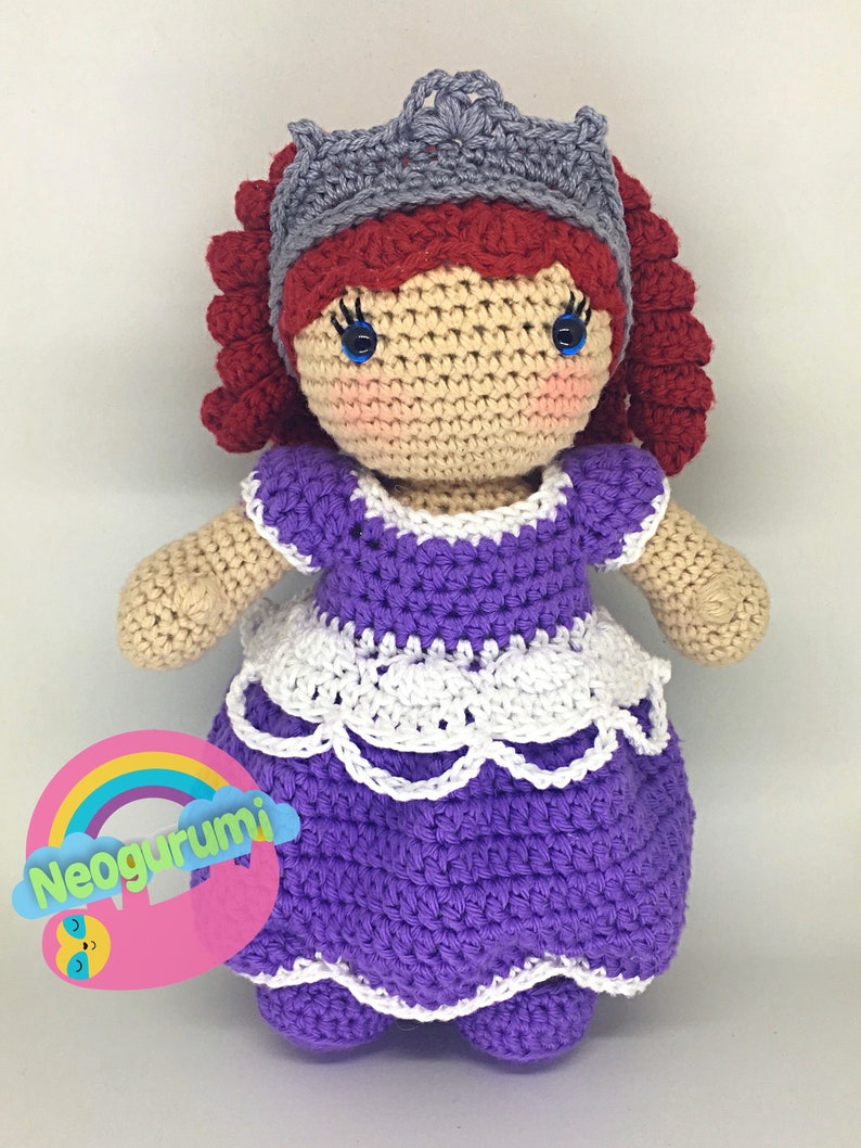 Hailey Doll amigurumi dress up doll crochet pattern with 3 | Etsy