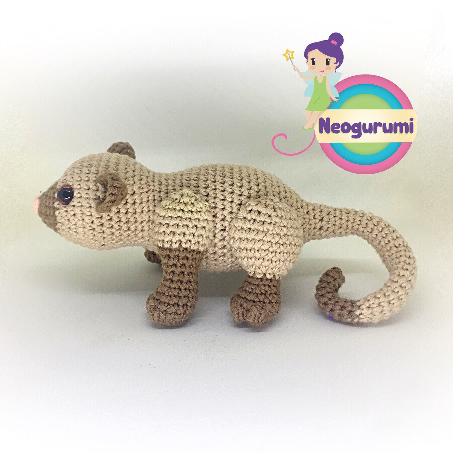 Kiki the Kinkajou Amigurumi Crochet Animal Pattern | Etsy
