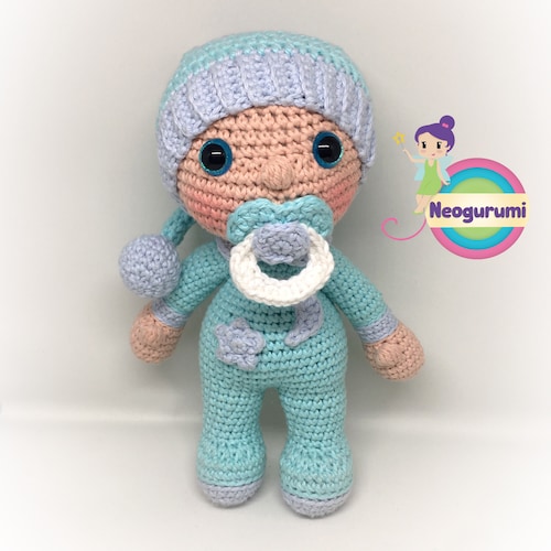 Crochet Pattern Doll Stork Pilot and Baby. TUTORIAL Stork and - Etsy
