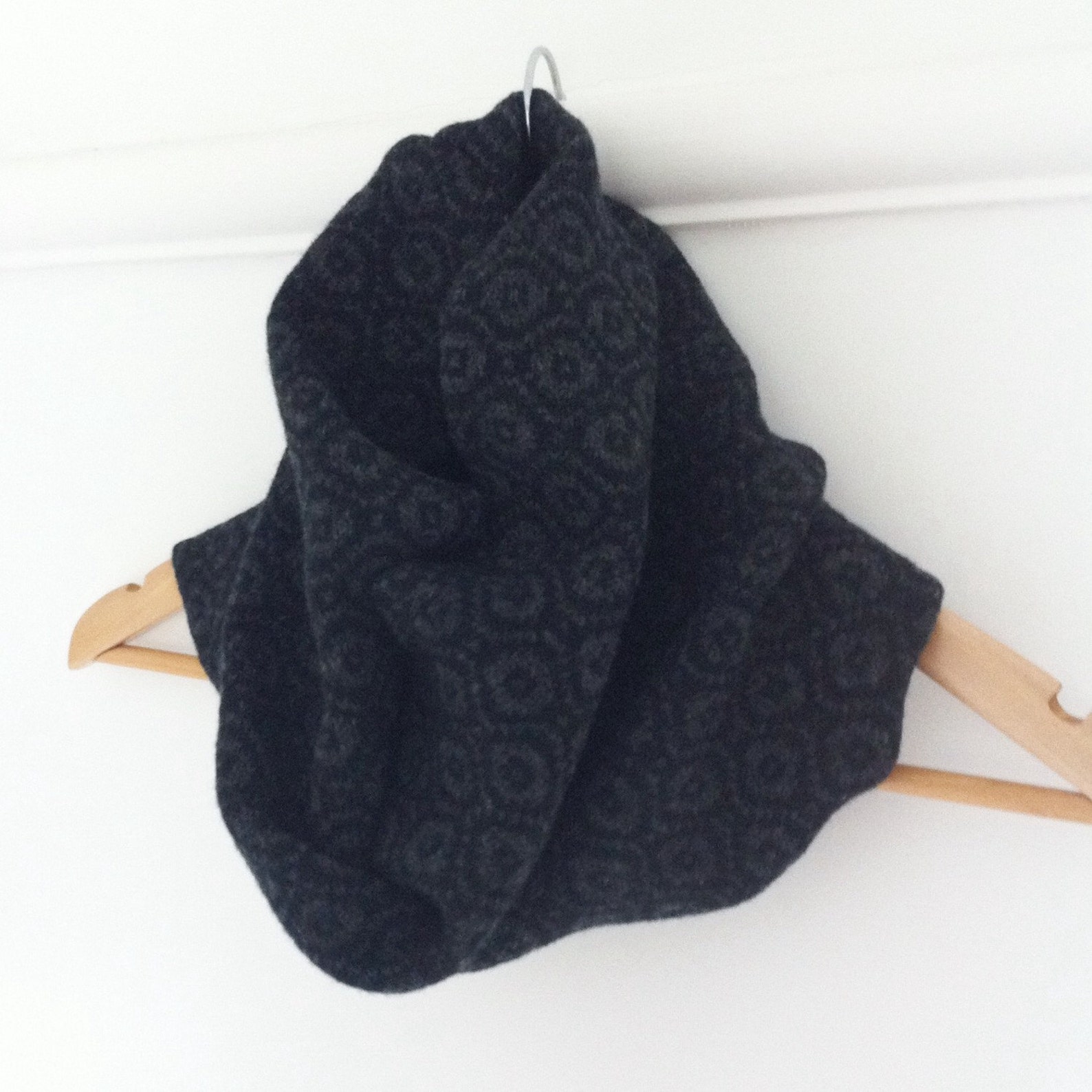 Mens Knitted Snood Mens Lambswool Snood Lambswool Scarf - Etsy