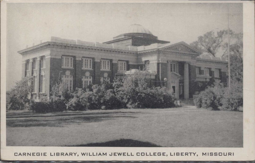 Liberty, Missouri, MO, Carnegie Library, William Jewell College, Unused ...