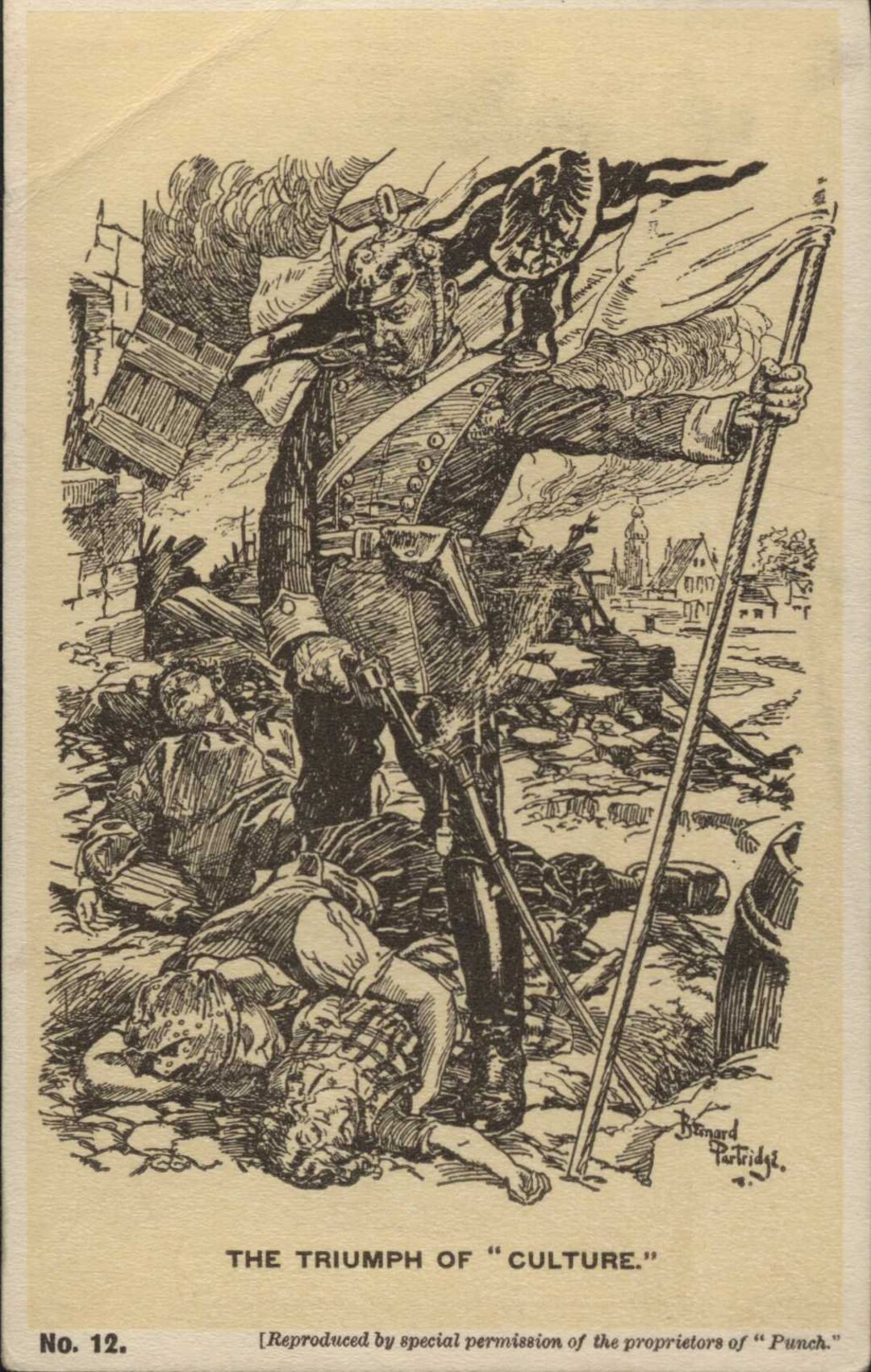 World War 1, Anti-german, United Kingdom, Great Britain, Punch Magazine ...
