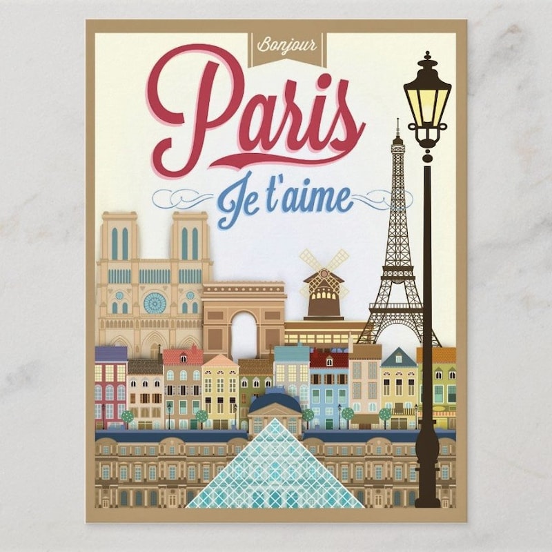 French Postcards - Etsy