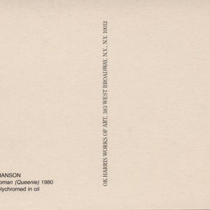 Duane Hanson, Cleaning Woman, Queenie, 1980, Modern Art Postcard ...