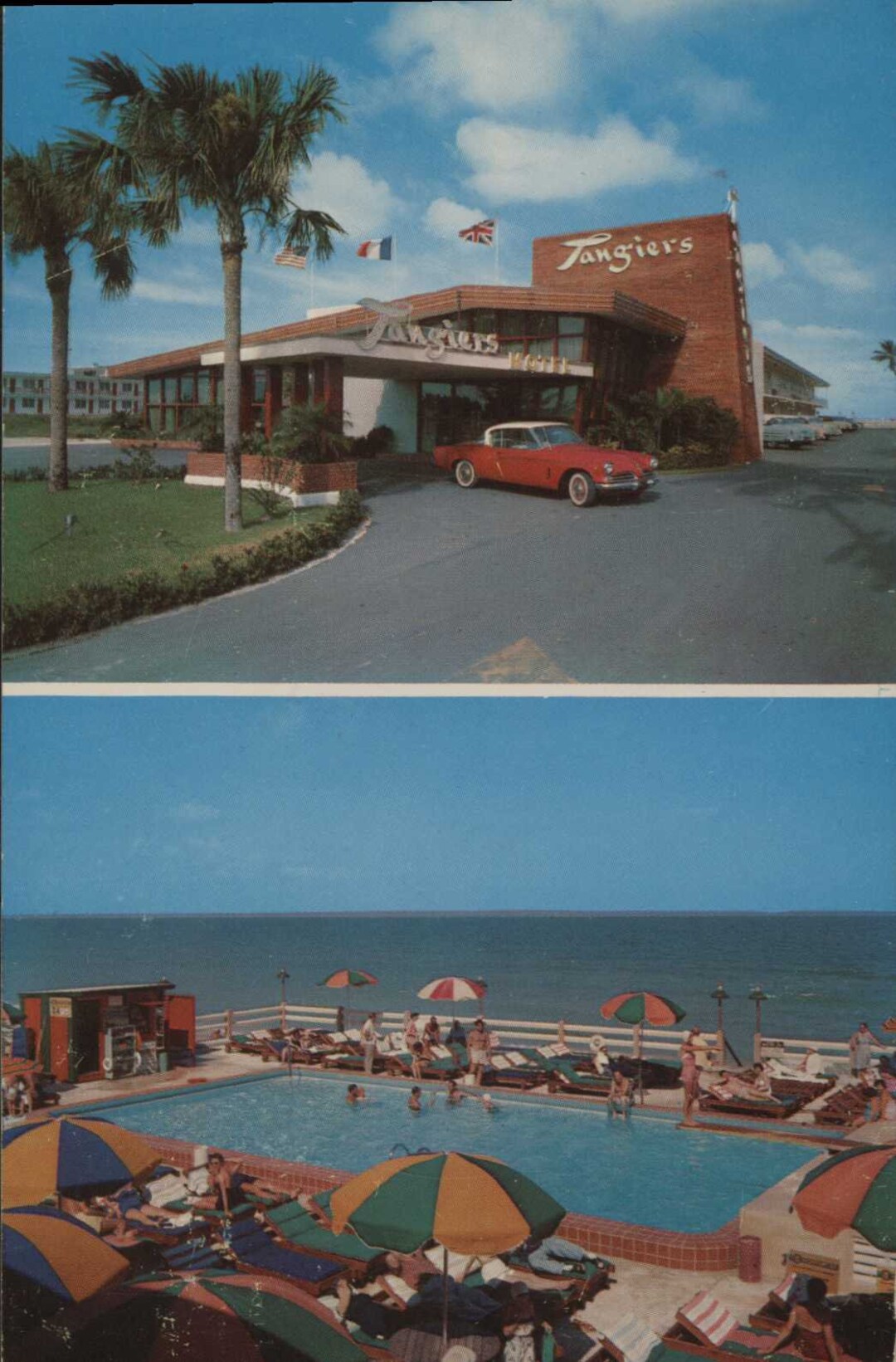 Miami Beach FL, Florida, Tangiers, Collins Ave, Classic Car, 1959 ...