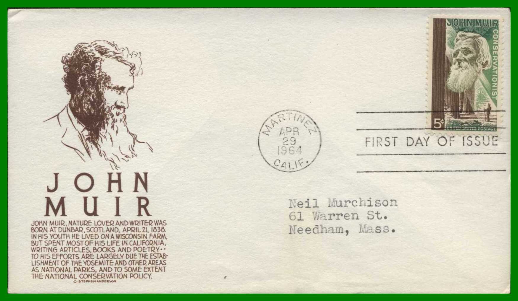Collectibles Memorabilia The National Park Service Preservationist John ...