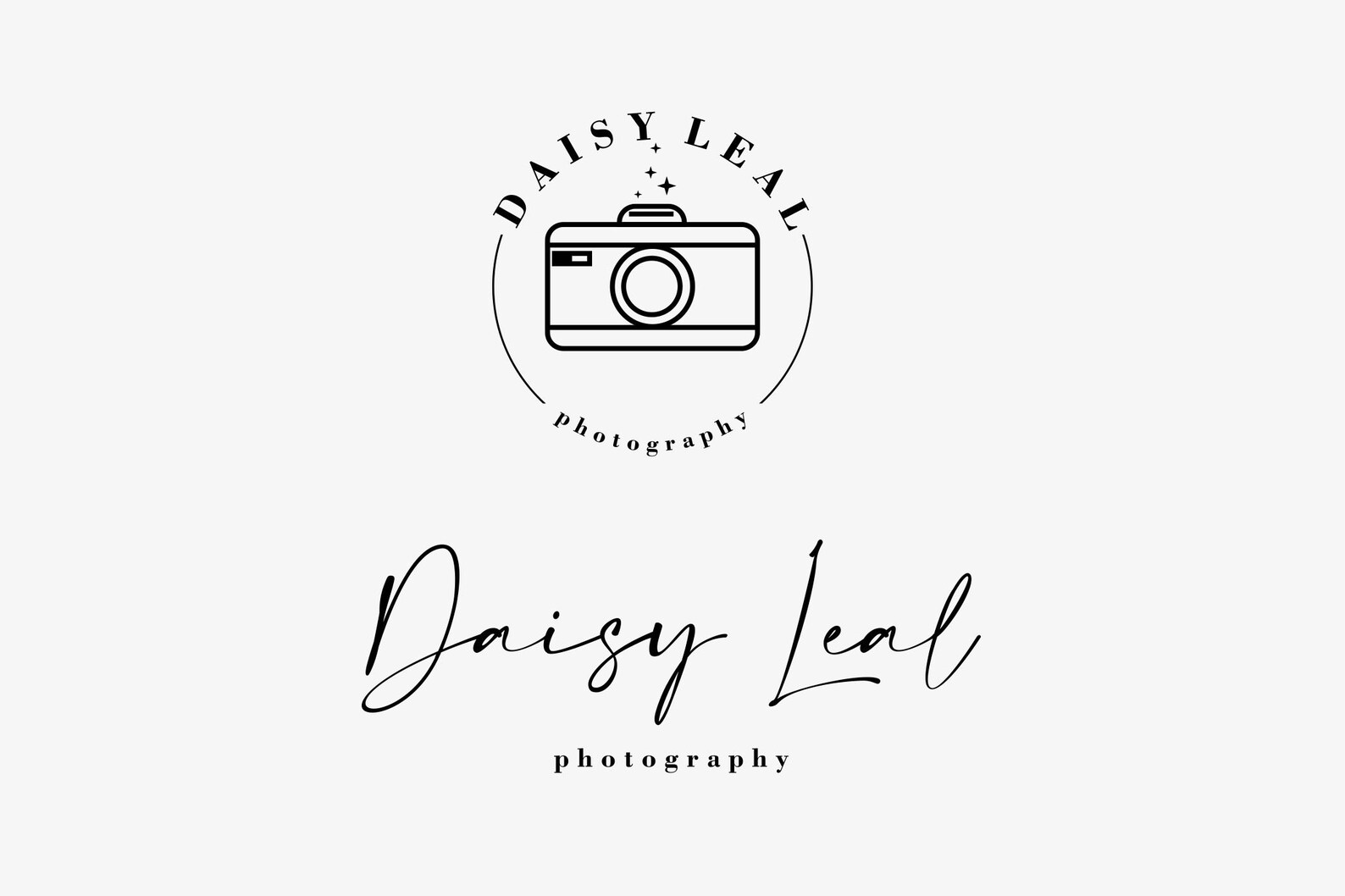 Cursive Logo Script Logo Handwritten Logo Circle Logo - Etsy