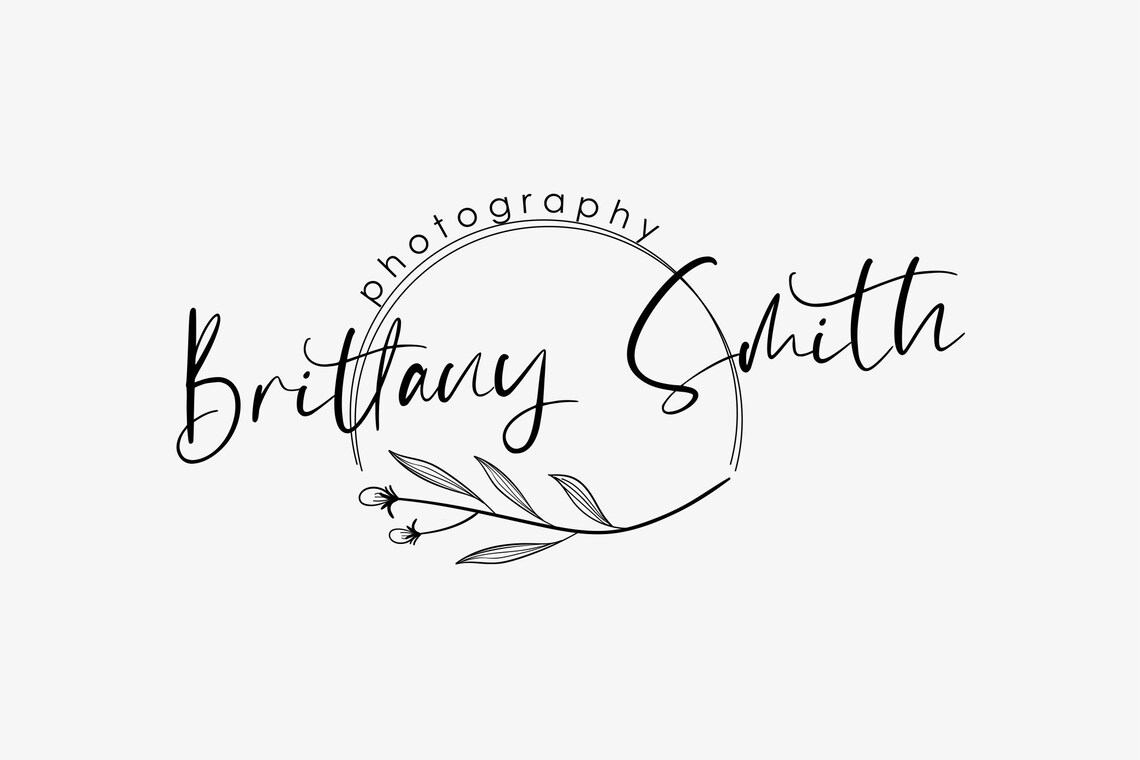 Logo Design Premade Logo Photography Logo Script Logo - Etsy